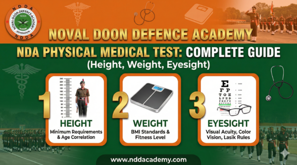 NDA Physical Medical Test: Complete Guide to Height, Weight, and Eyesight